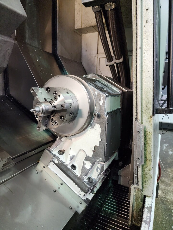 Okuma LB3000EXII 5 Axis CNC Lathe, 2013 - Dual Spindles, Live Tooling ...