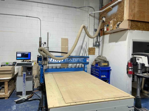 5'x8' ShopSabre Pro 408 CNC Router, 2020 - ATC, Vacuum Table, Becker ...