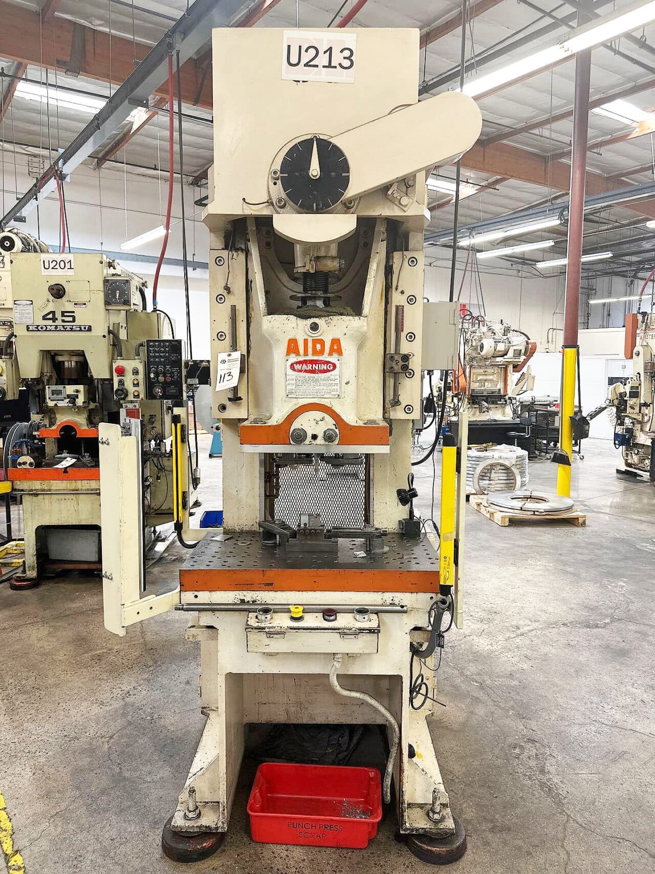 Auction: Immaculate Minster Stamping Press Facility Surplus in California