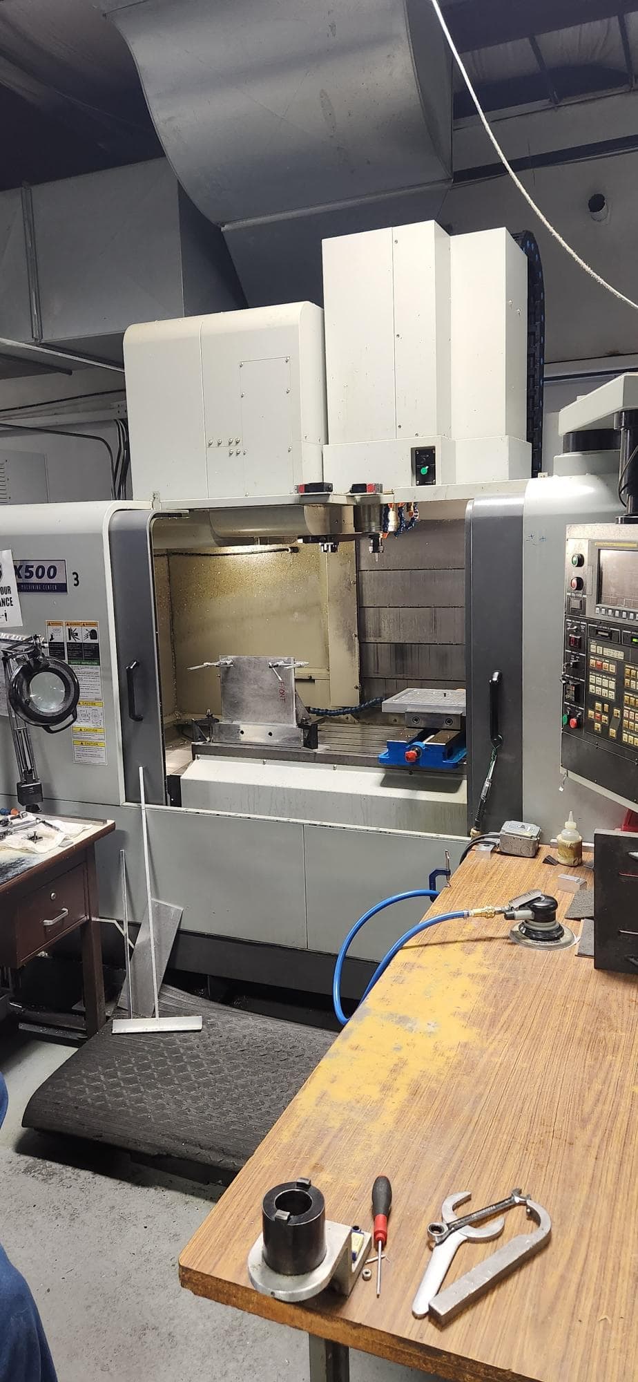 Hyundai Kia VX500 VMC, 2009 - Fanuc, 290PSI, Spindle Chiller ...