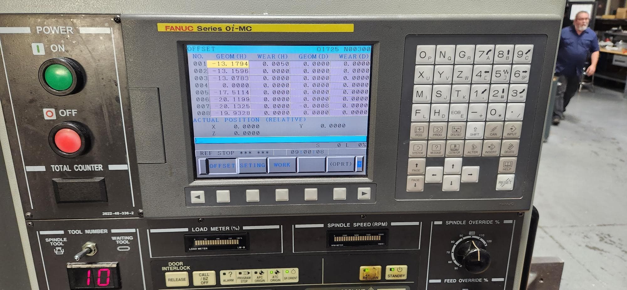 Hyundai Kia VX500 VMC, 2009 - Fanuc, 290PSI, Spindle Chiller ...