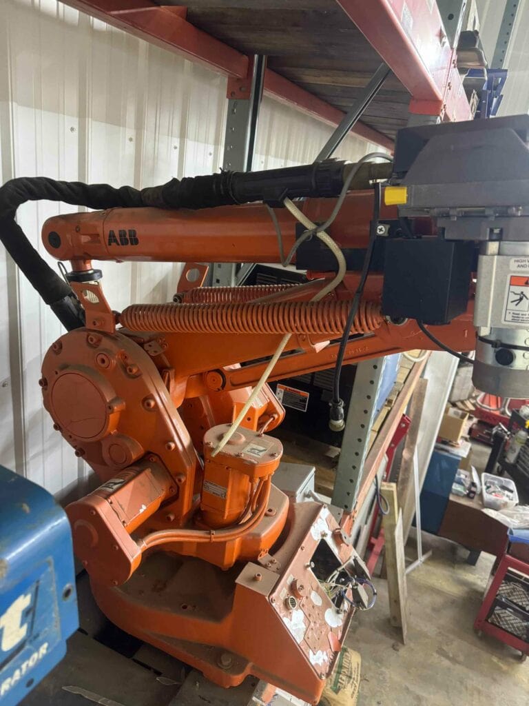 ABB IRB-1400 Welding Robot with Miller Deltaweld 452 and Robotic ...