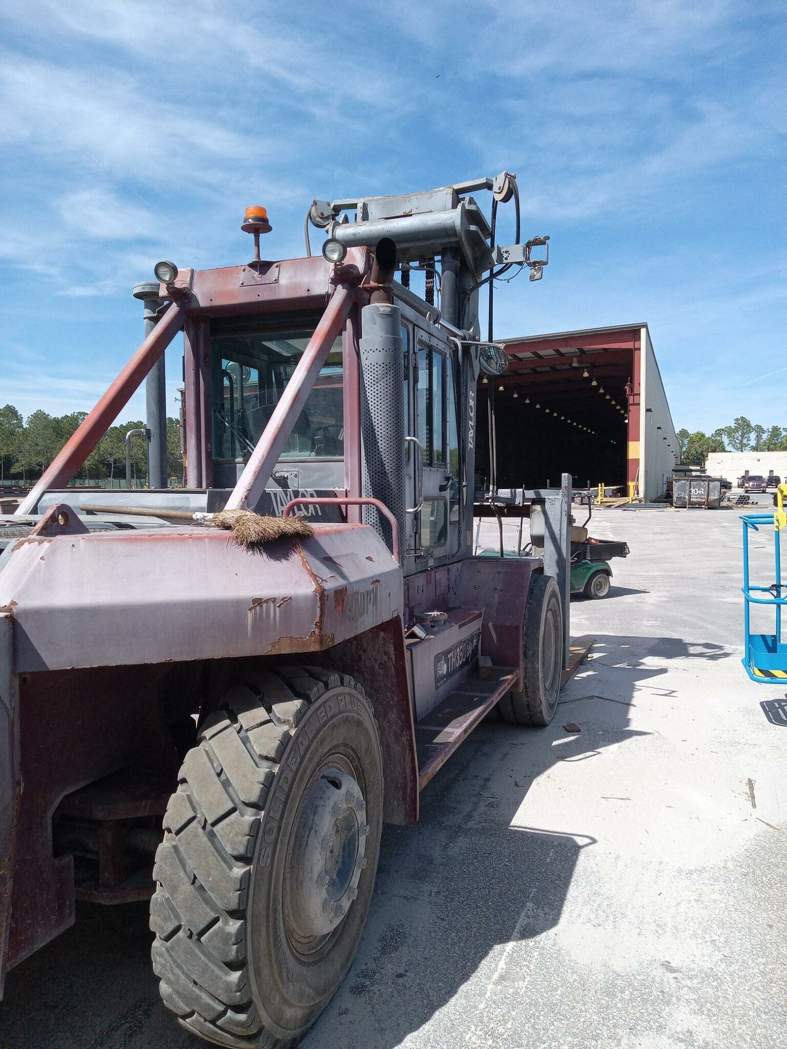 35,000 lb. Taylor TH350L Diesel Forklift, 2006 - Revelation Machinery
