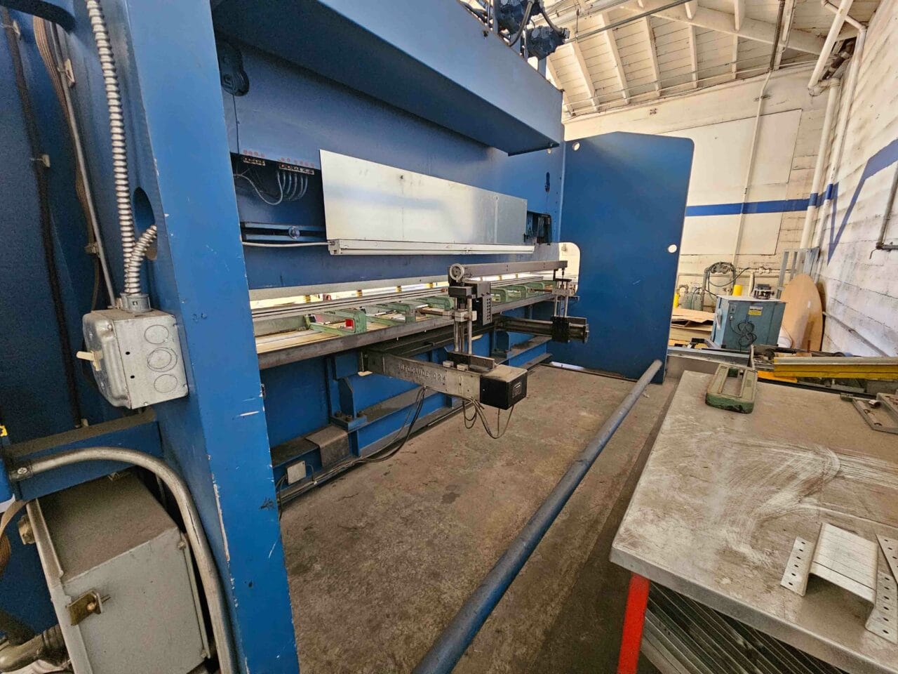 200 Ton x 20' Standard Industrial AB200-16S Hydraulic Press Brake, 1994 ...