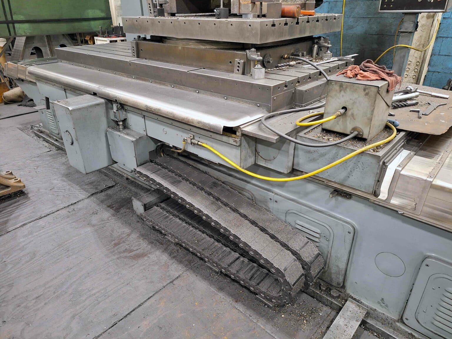 DeVlieg 4H-96 Spiramatic Jigmil CNC Horizontal Boring Mill- 12" Raised ...
