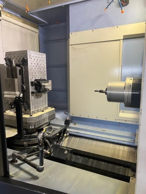 Doosan 500mm NHP 5000 HMC, 2018 - Laser Tool Setter, Renishaw Probe ...