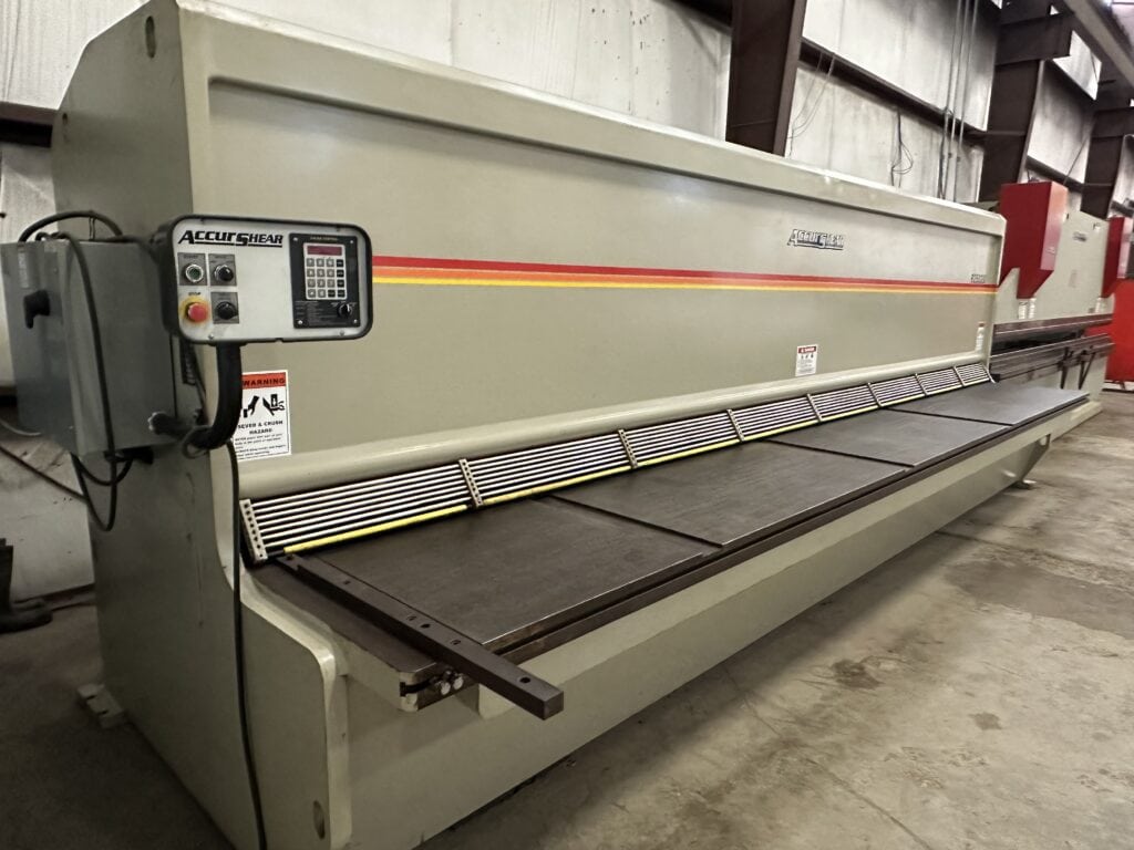 1/4" x 20' Accurshear 625020 CNC Shear, 2020 - Revelation Machinery