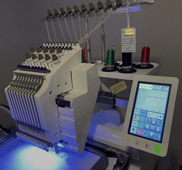 Ricoma EM1010-7S Embroidery Machine - Revelation Machinery