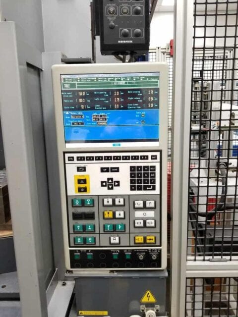 50 Ton 1.1 oz Shot Size Sumitomo SR50D-C75 Vertical Injection Molding ...