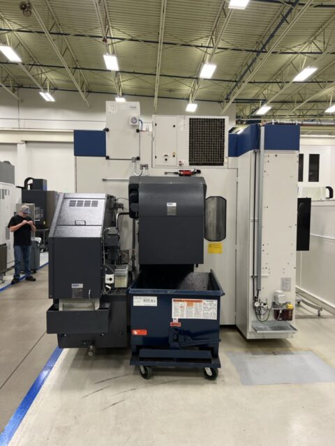 Grob G550 5-Axis HMC, 2017 - Renishaw Probe, Mist Collector ...
