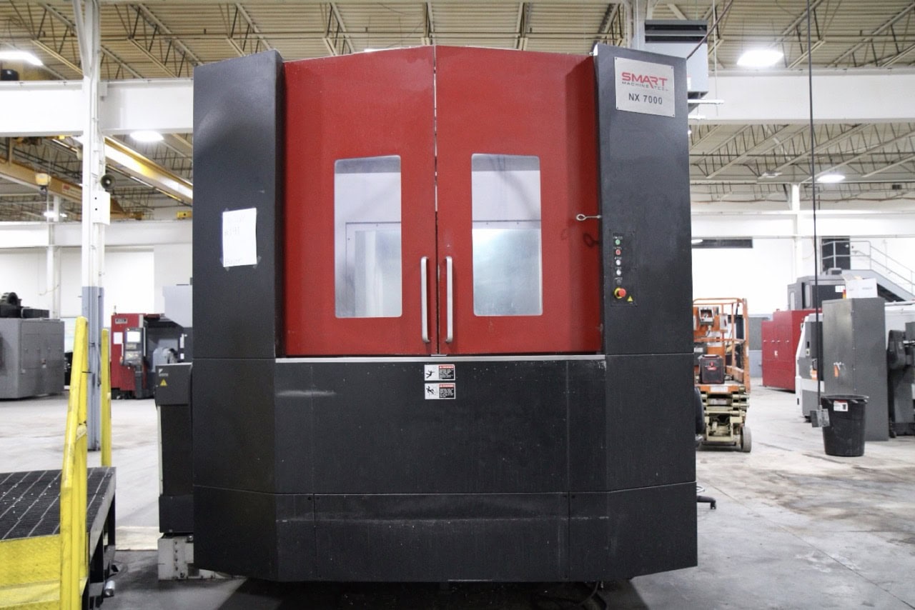 Smart NX7000 630mm HMC, 2021 - 850 PSI, Full 4th Axis, XYZ Scales ...