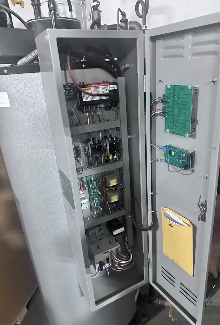 9.5 HP Pacific Steam Vertical Natural Gas Boiler Model BP200, 2021 ...