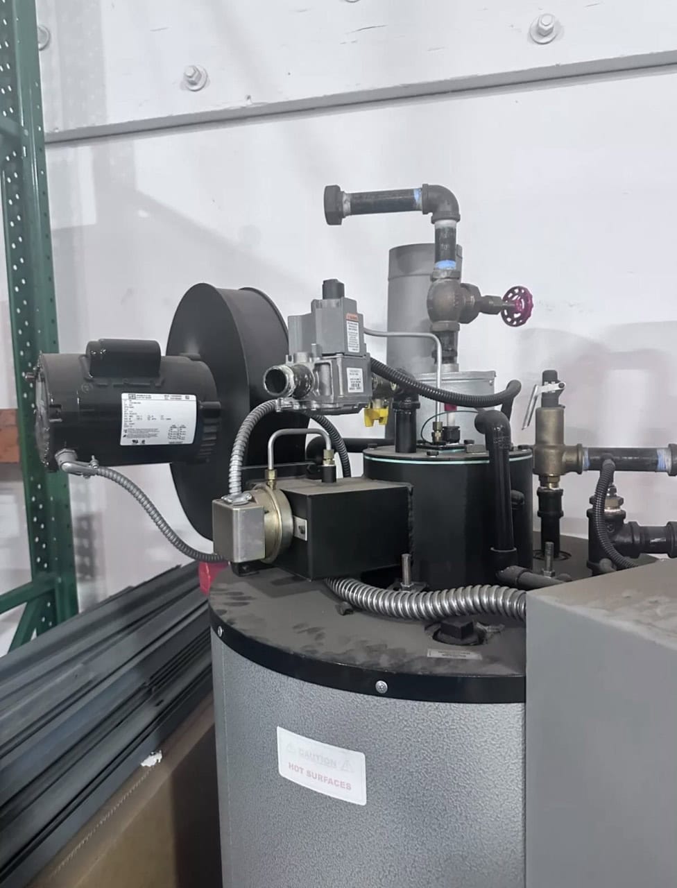 9.5 HP Pacific Steam Vertical Natural Gas Boiler Model BP200, 2021 ...