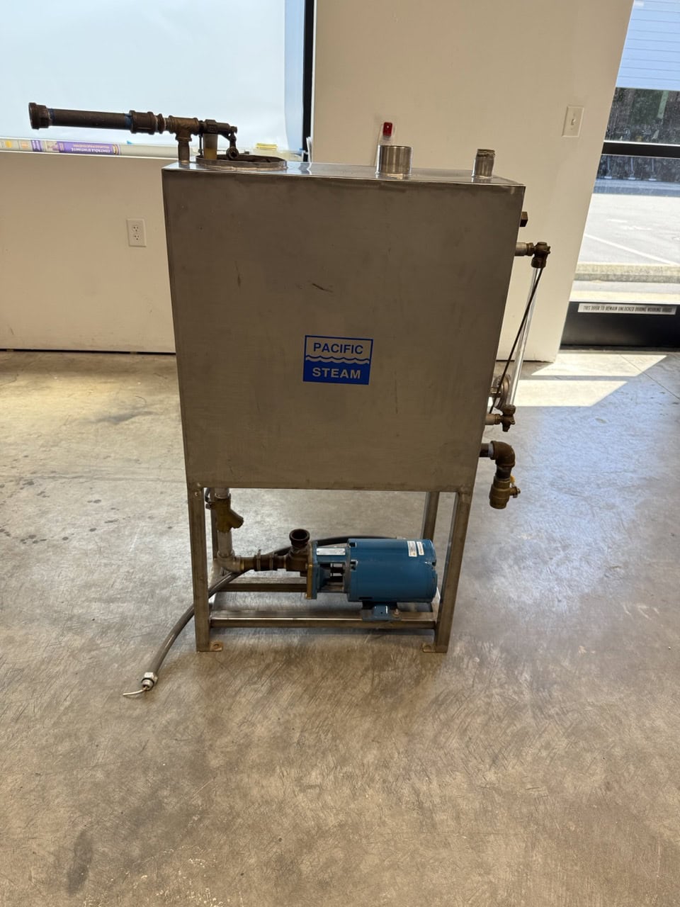 9.5 HP Pacific Steam Vertical Natural Gas Boiler Model BP200, 2021 ...