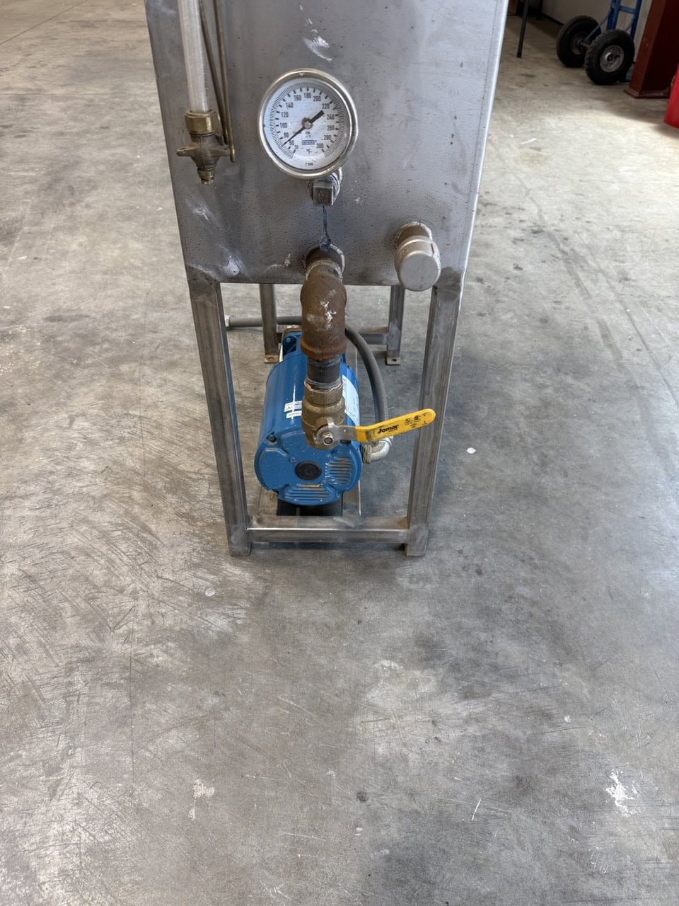 9.5 HP Pacific Steam Vertical Natural Gas Boiler Model BP200, 2021 ...