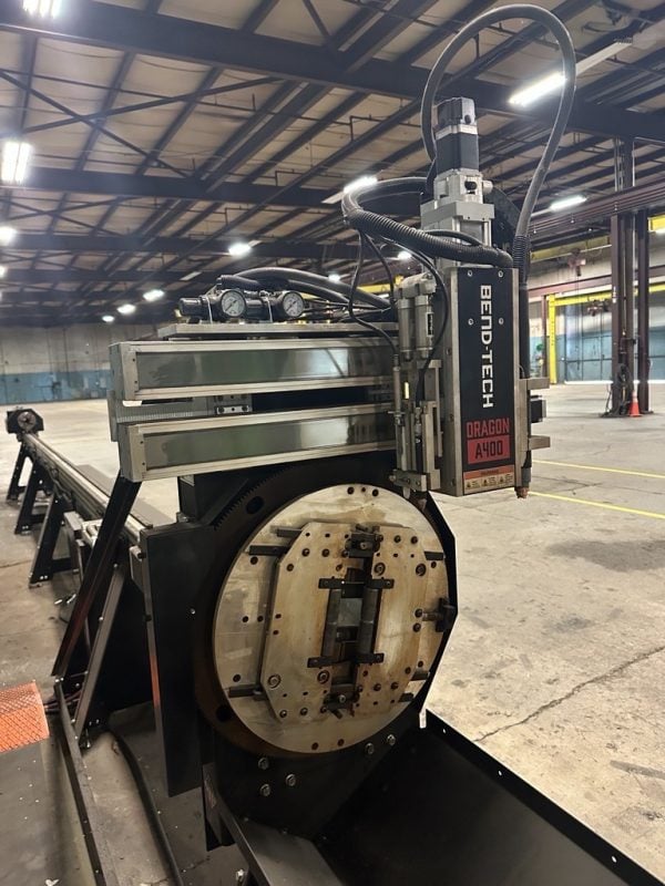 24′ Bend-Tech Dragon A400 CNC Tube & Pipe Plasma Cutting System, 2024 ...