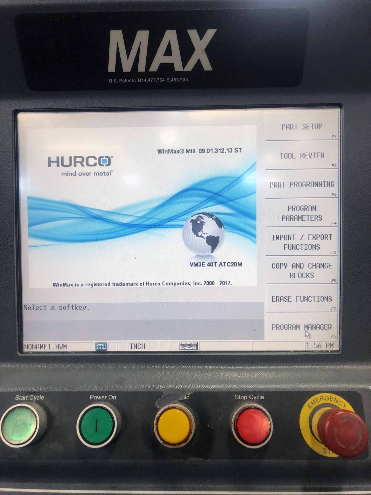 Hurco VM3 VMC, 2008 - WinMax, 4th Axis, Rigid Tap - Revelation Machinery