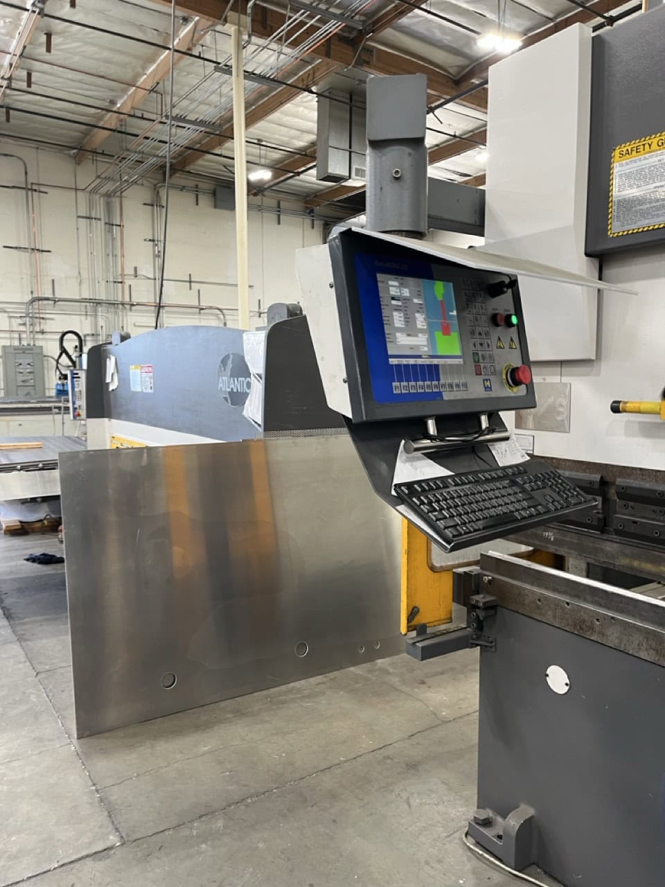 120 Ton x 10' Haco Atlantic ERM-120-10 CNC Press Brake, 2006 ...