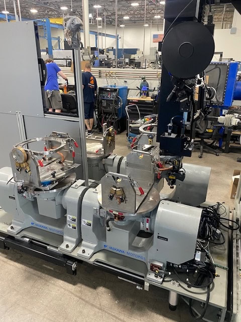 Liburdi LAWS 5000 5-Axis CNC TIG Welder, 2012 - Precision Aerospace ...