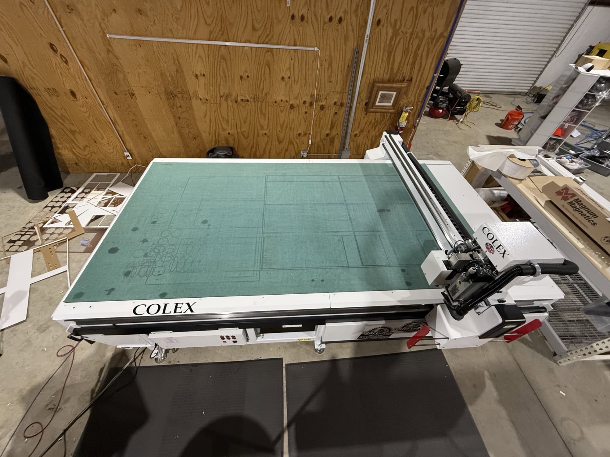 Colex Sharpcut SX1732 Flatbed Cutting Table, 2023 - Revelation Machinery