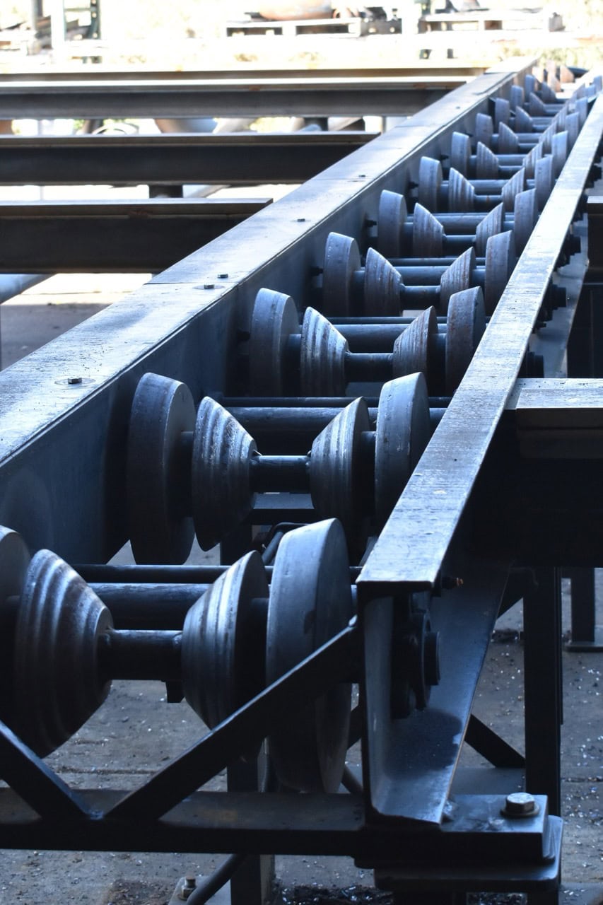 40' Lincoln Vernon MPM5 CNC Pipe Profiler, 2022 - Infeed/Outfeed ...