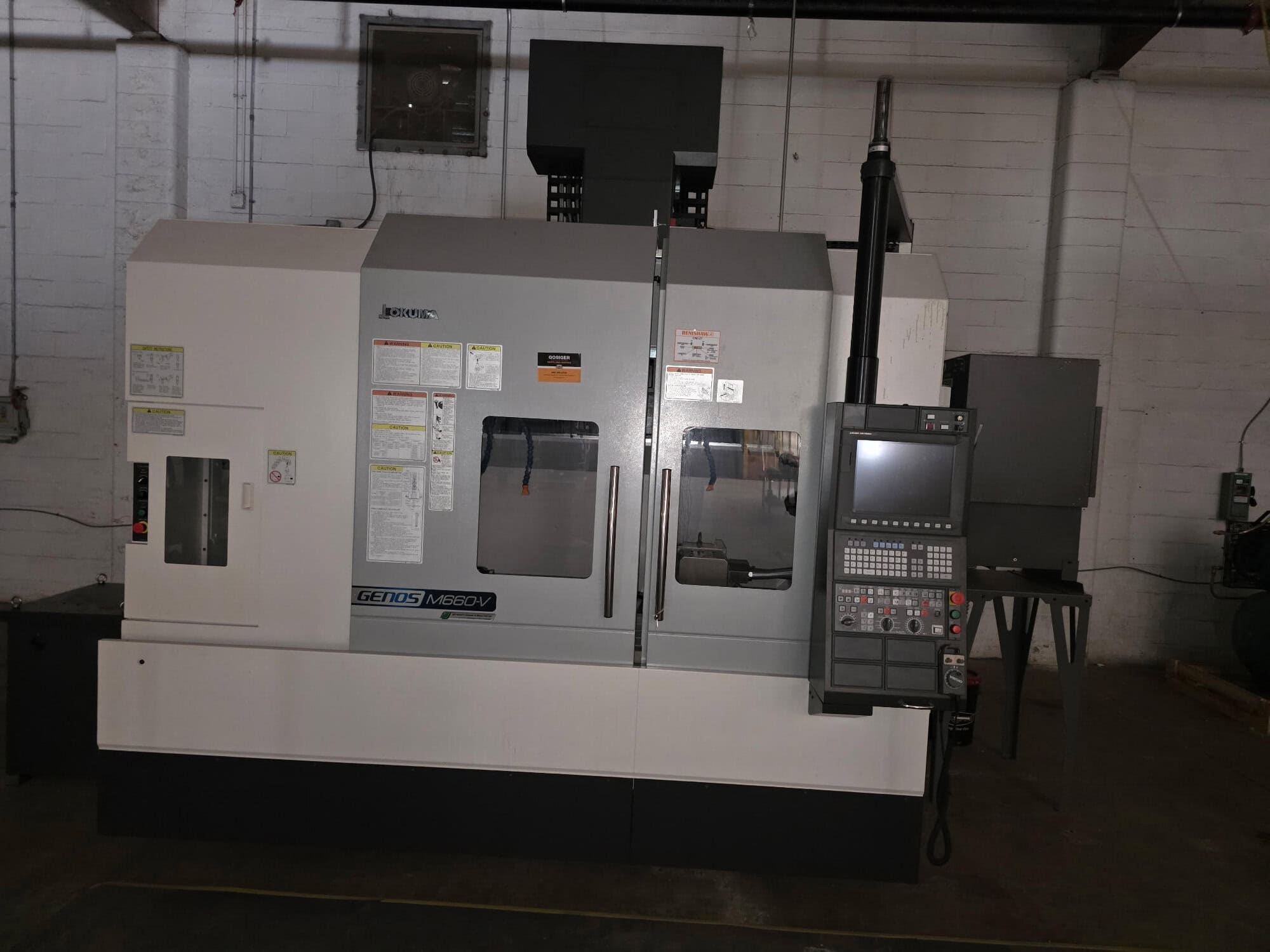 Okuma Genos M660‑V VMC, 2024 - 4th Axis & OSP-P300 Control - Revelation ...