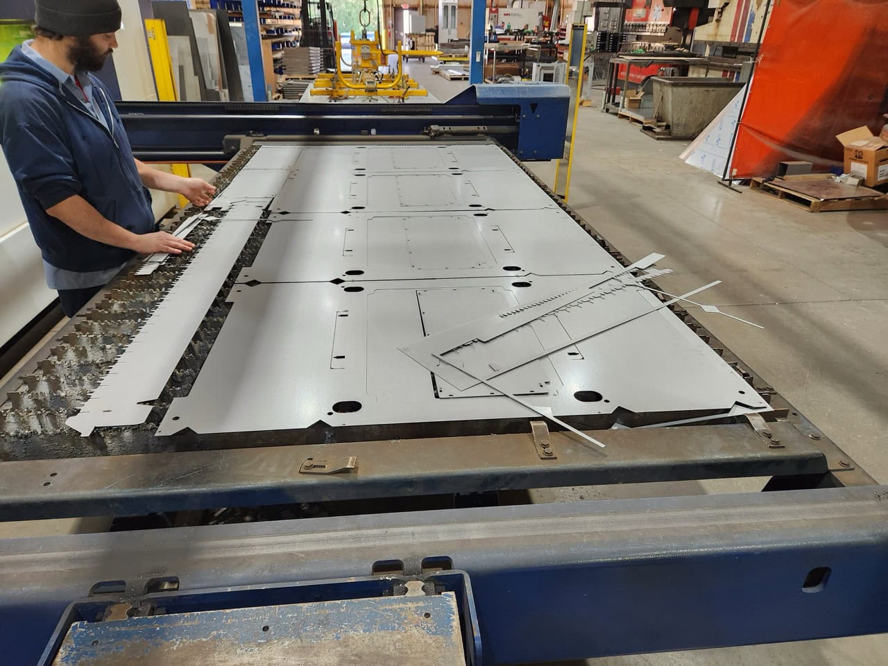 4000 Watt Trumpf TruLaser 2030 Fiber Laser, 2018 - Gantry System ...