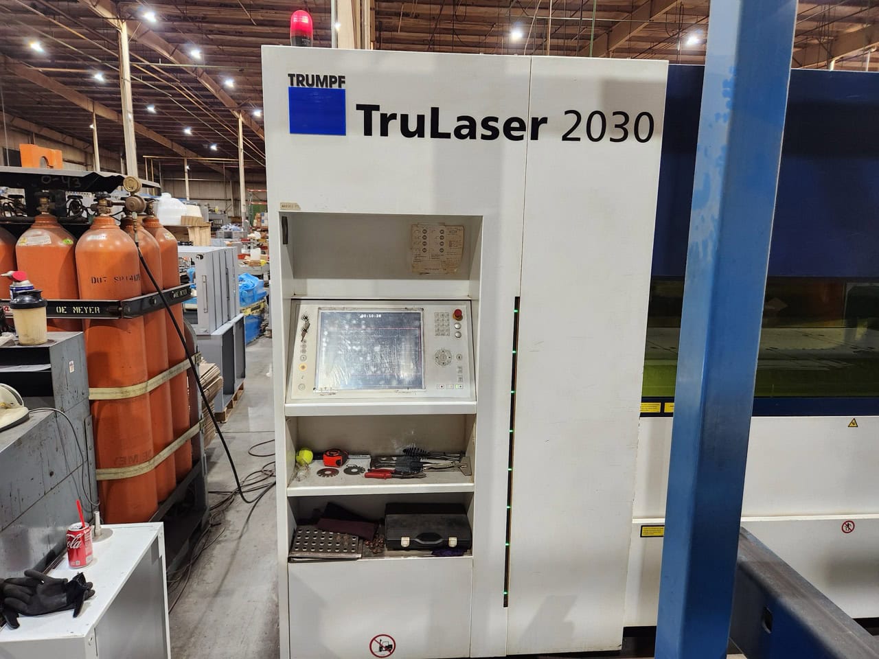 4000 Watt Trumpf TruLaser 2030 Fiber Laser, 2018 - Gantry System ...