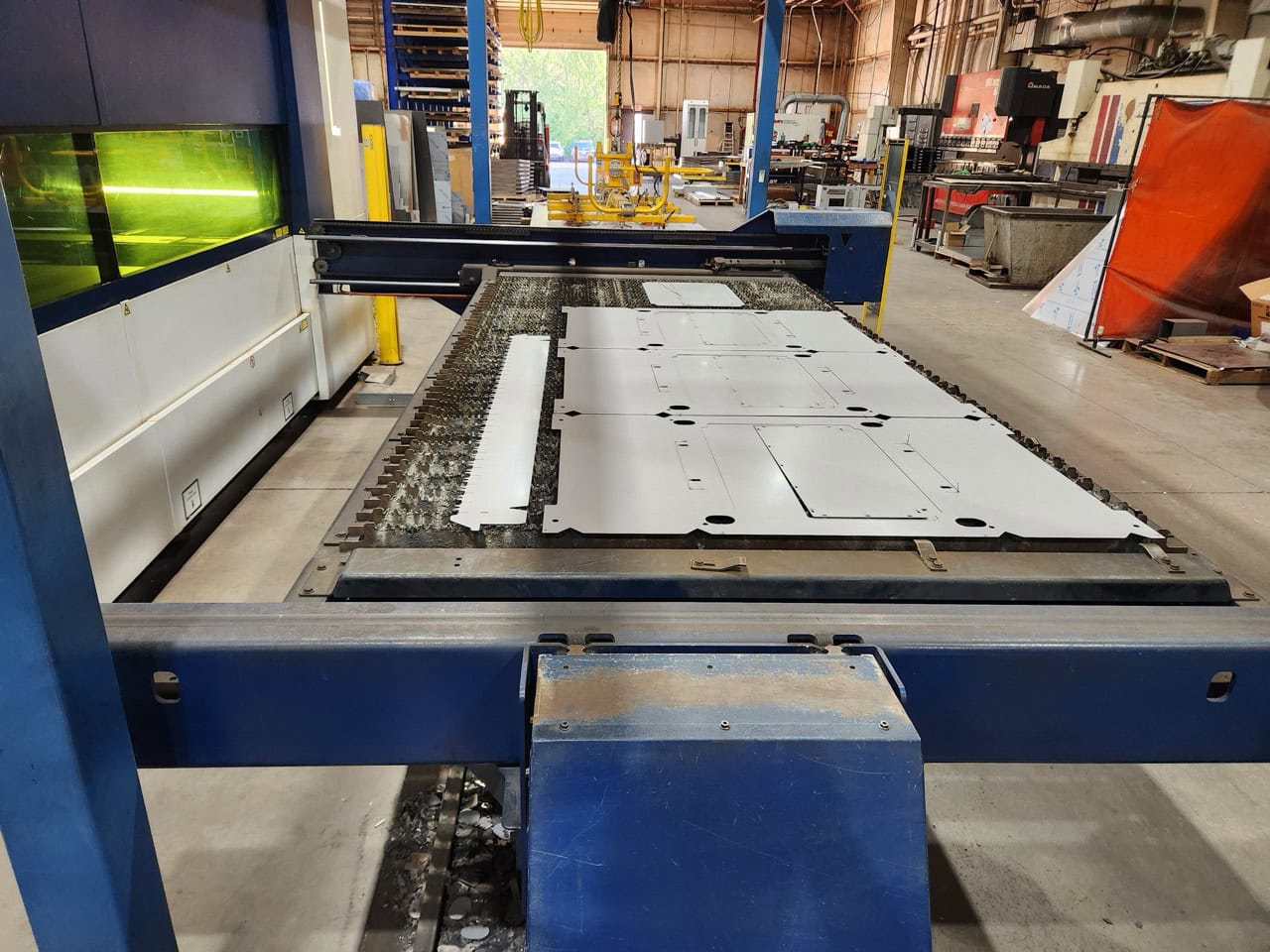 4000 Watt Trumpf TruLaser 2030 Fiber Laser, 2018 - Gantry System ...