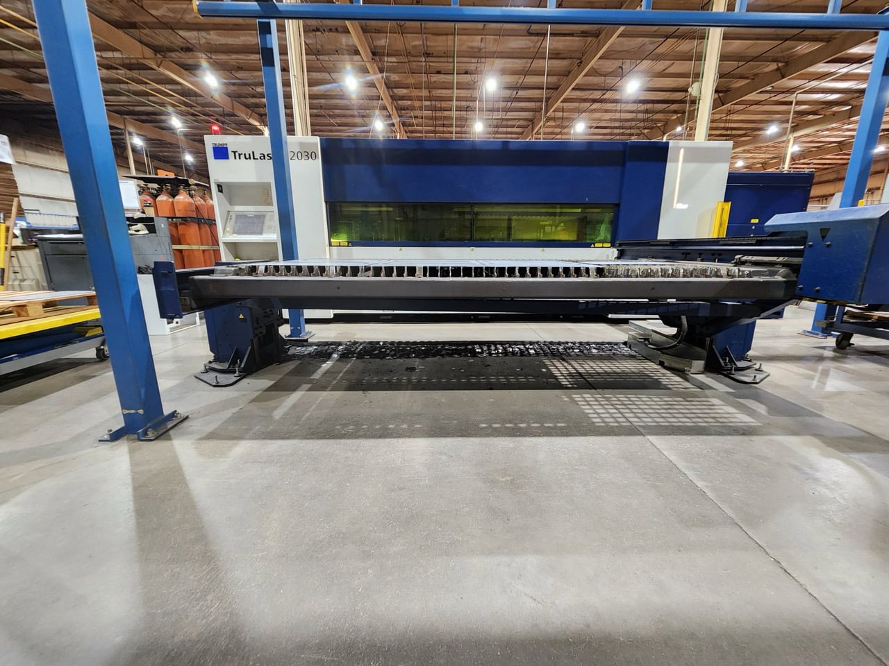 4000 Watt Trumpf TruLaser 2030 Fiber Laser, 2018 - Gantry System ...