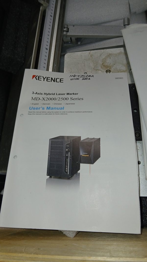 Keyence Laser Engraving Machine - 2022 - Revelation Machinery