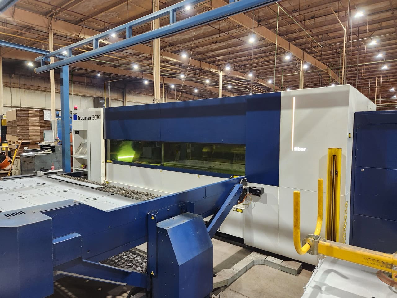 4000 Watt Trumpf TruLaser 2030 Fiber Laser, 2018 - Gantry System ...