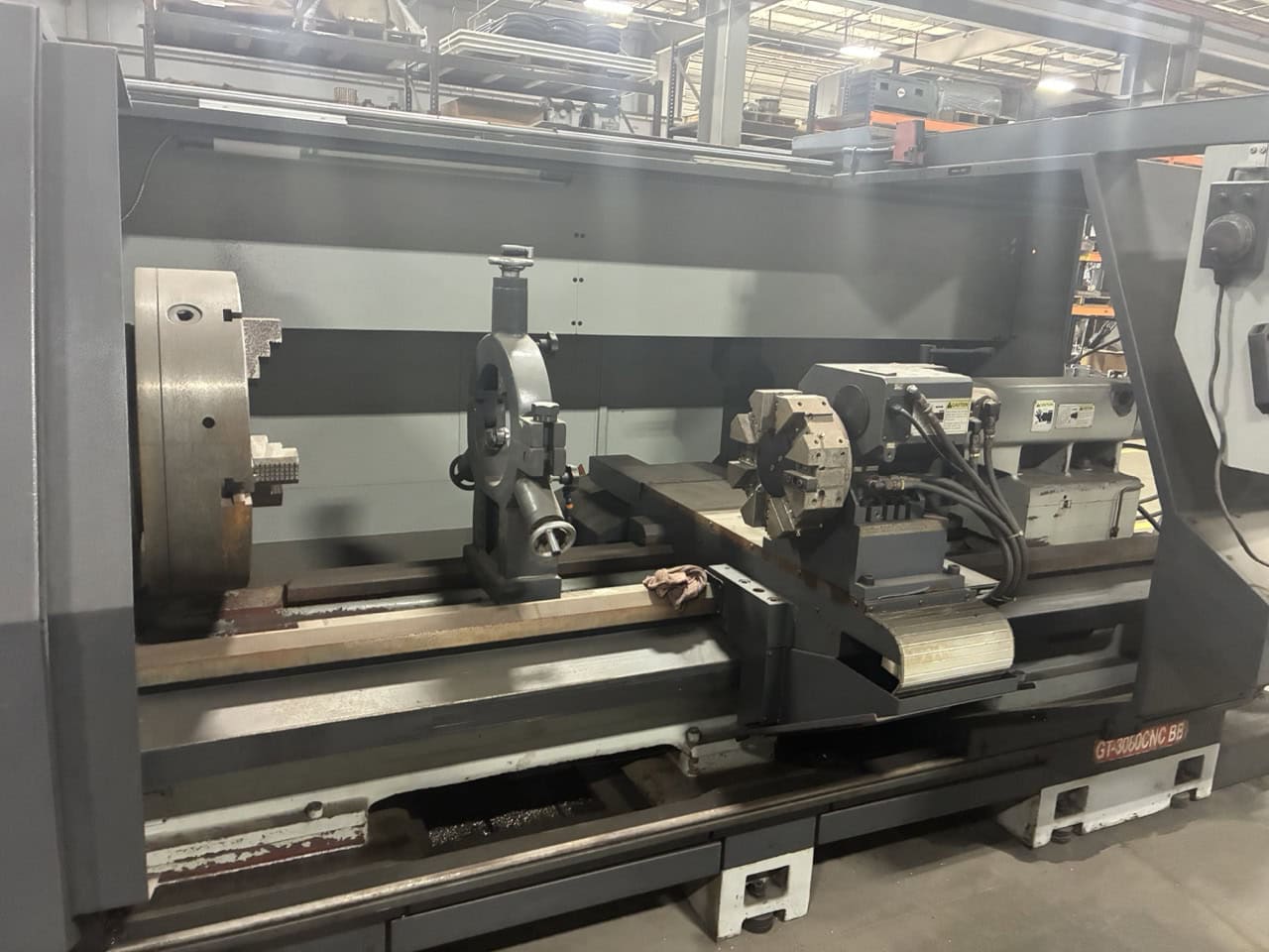 Ganesh GT-3080 BB CNC Lathe, 2015 - 10" Big Bore, Programmable ...