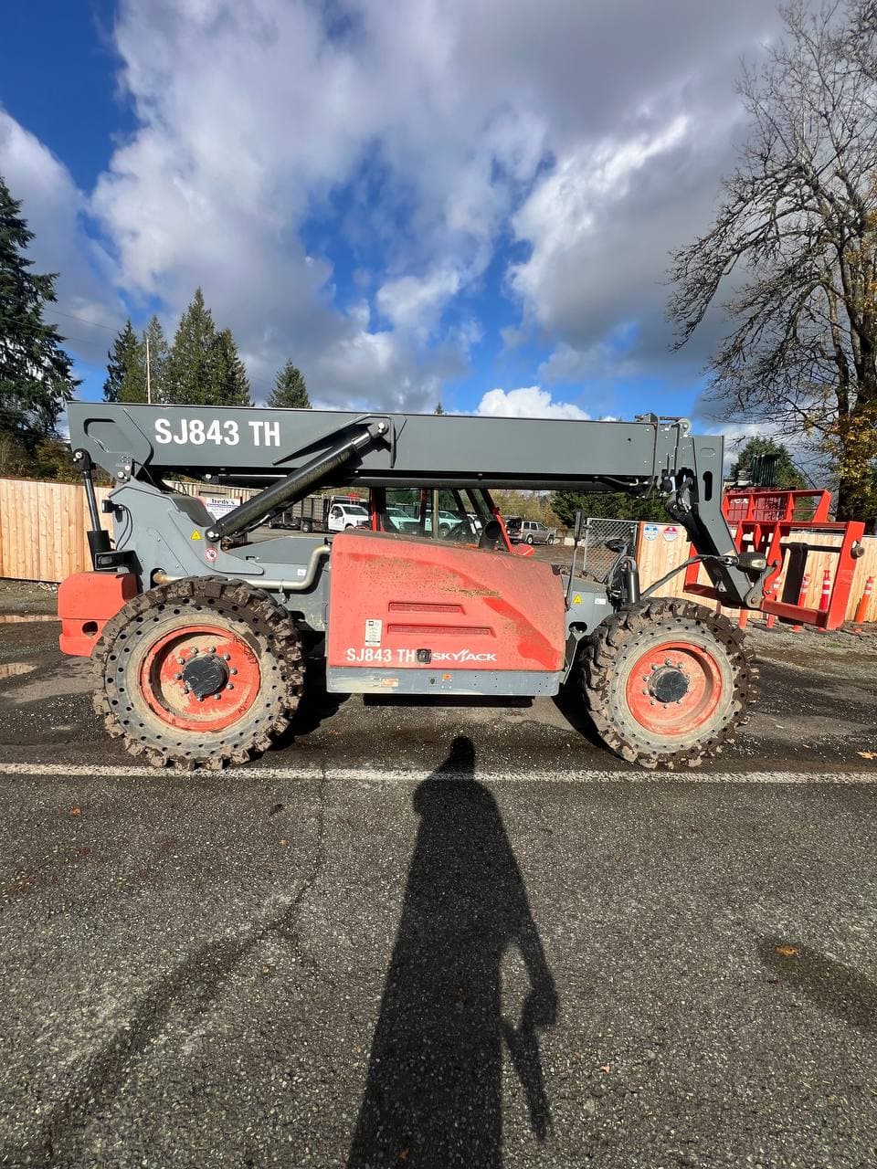 Skyjack SJ848TH Rough Terrain Telehandler; 2018 - 8,000 lb, 44 ft Reach ...