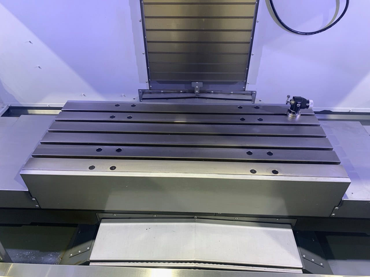 Haas VF-3 VMC, 2020 - Renishaw Probe, 4th Axis Wired, Chip Auger, Used ...