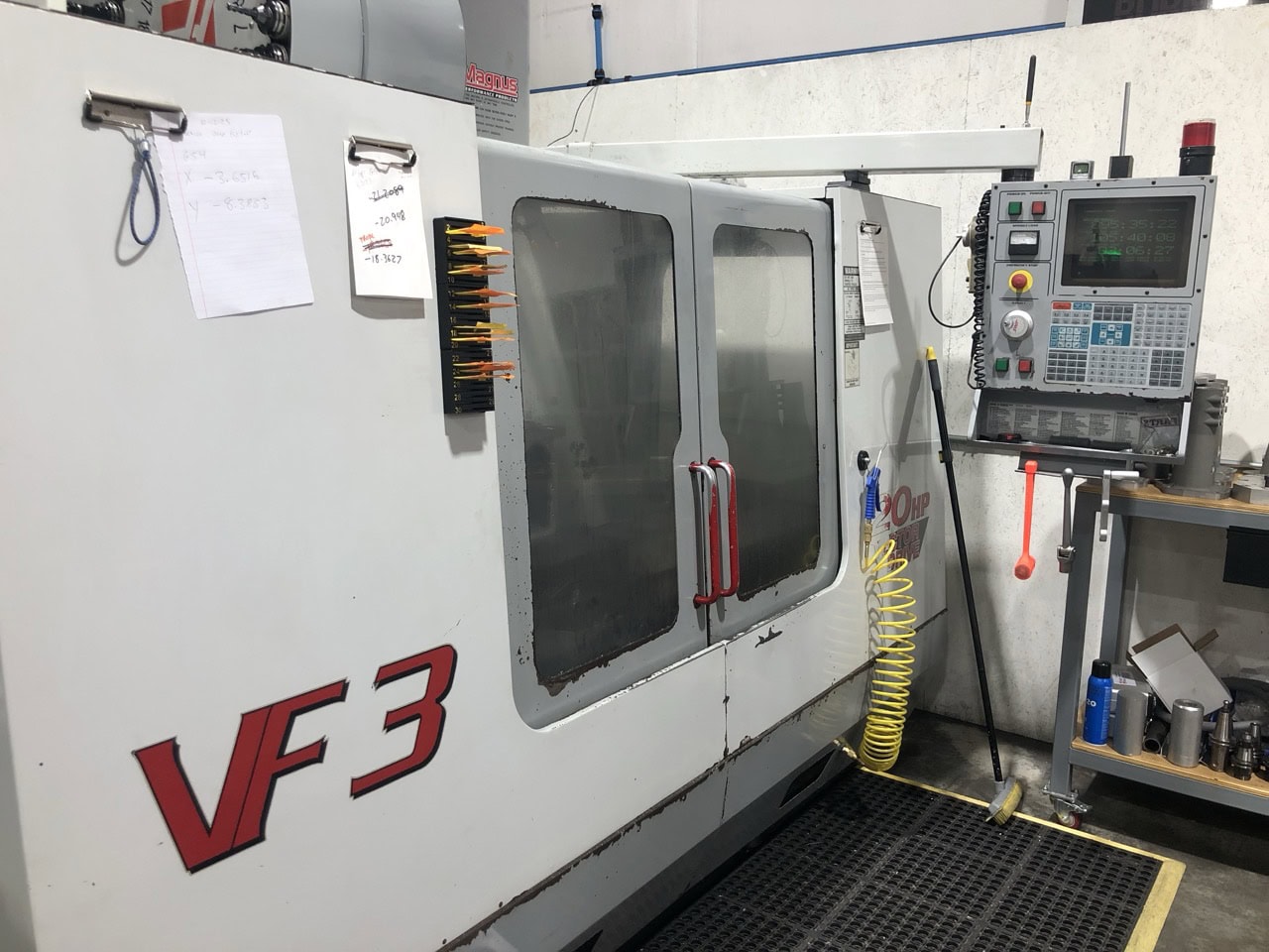 Haas VF3 VMC, 2000 - 4th Axis ready, Coolant Through Spindle ...