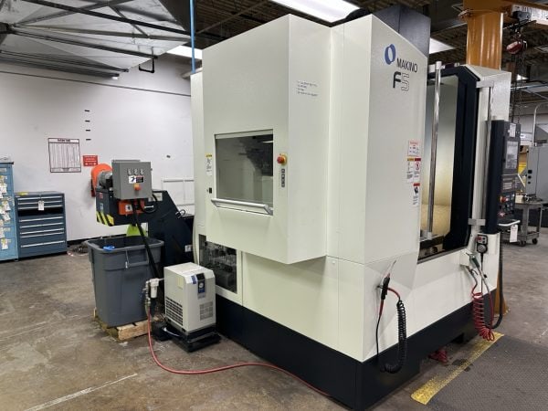 Makino F5 Pro 6 VMC, 2021 - 20K RPM, Renishaw Probe, Laser Tool Setter ...