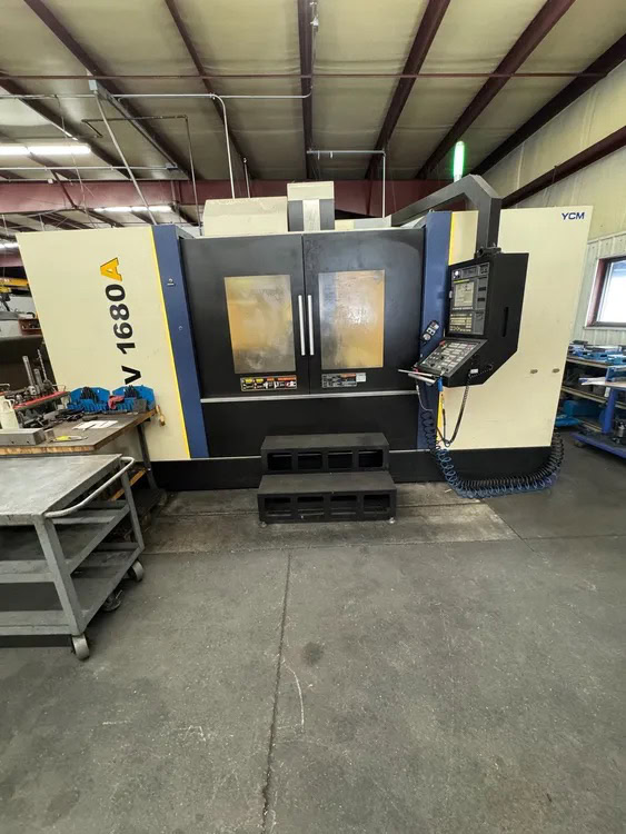 YCM NXV-1680A VMC, 2015 - 12K RPM, Fanuc Control - Revelation Machinery