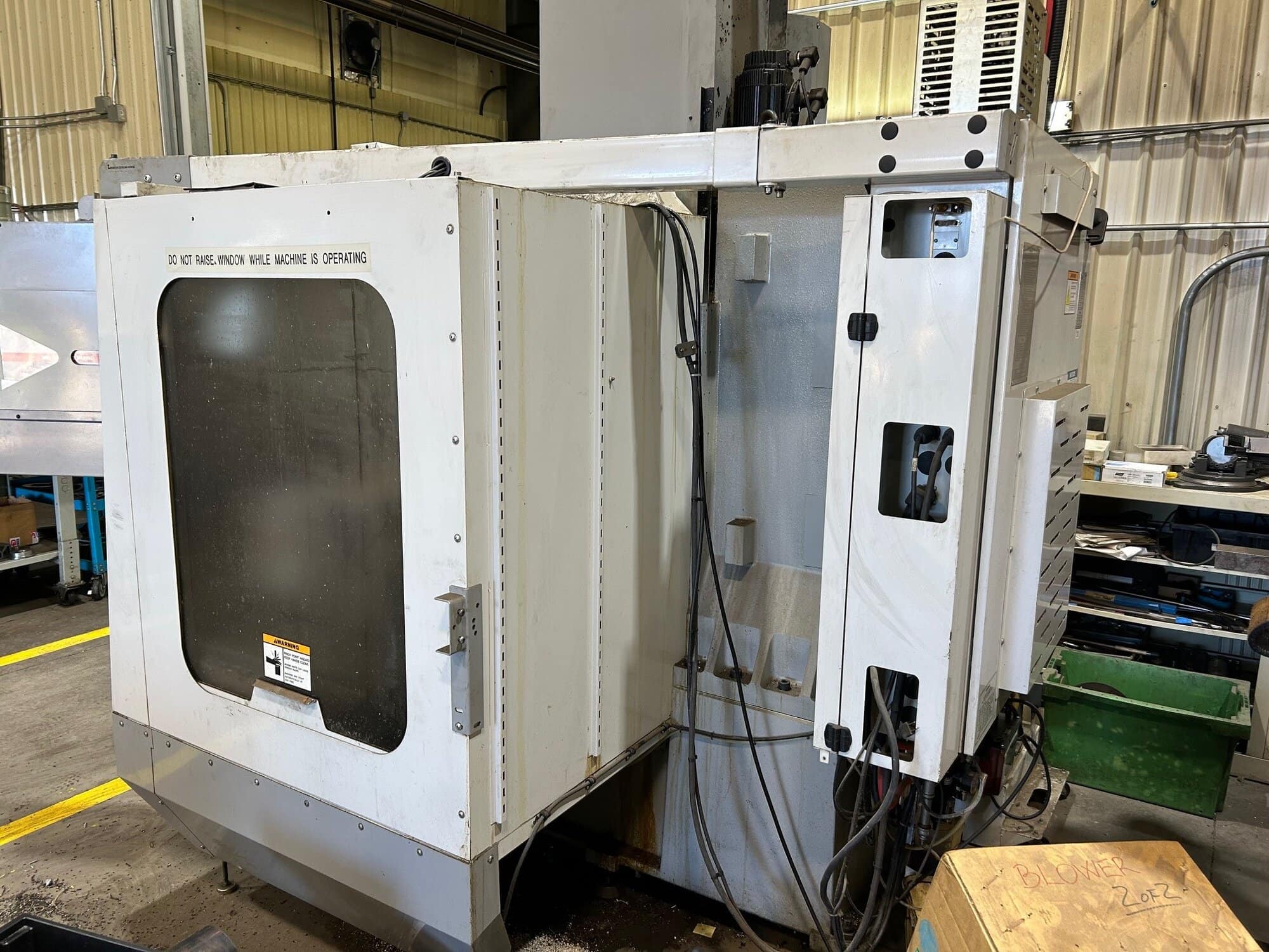 Haas VF-2B VMC, 2005 - 4th Axis Wiring, HRT210 Rotary, Through Spindle ...