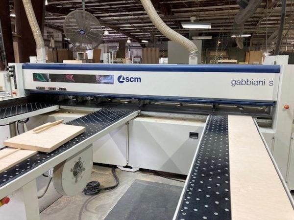 SCM Gabbiani S95 Automatic Single-Blade Beam Saw, 2018 - Revelation ...