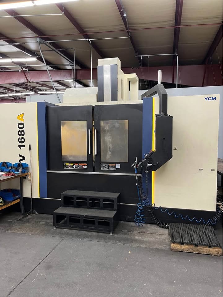 YCM NXV-1680A VMC, 2015 - 12K RPM, Fanuc Control - Revelation Machinery