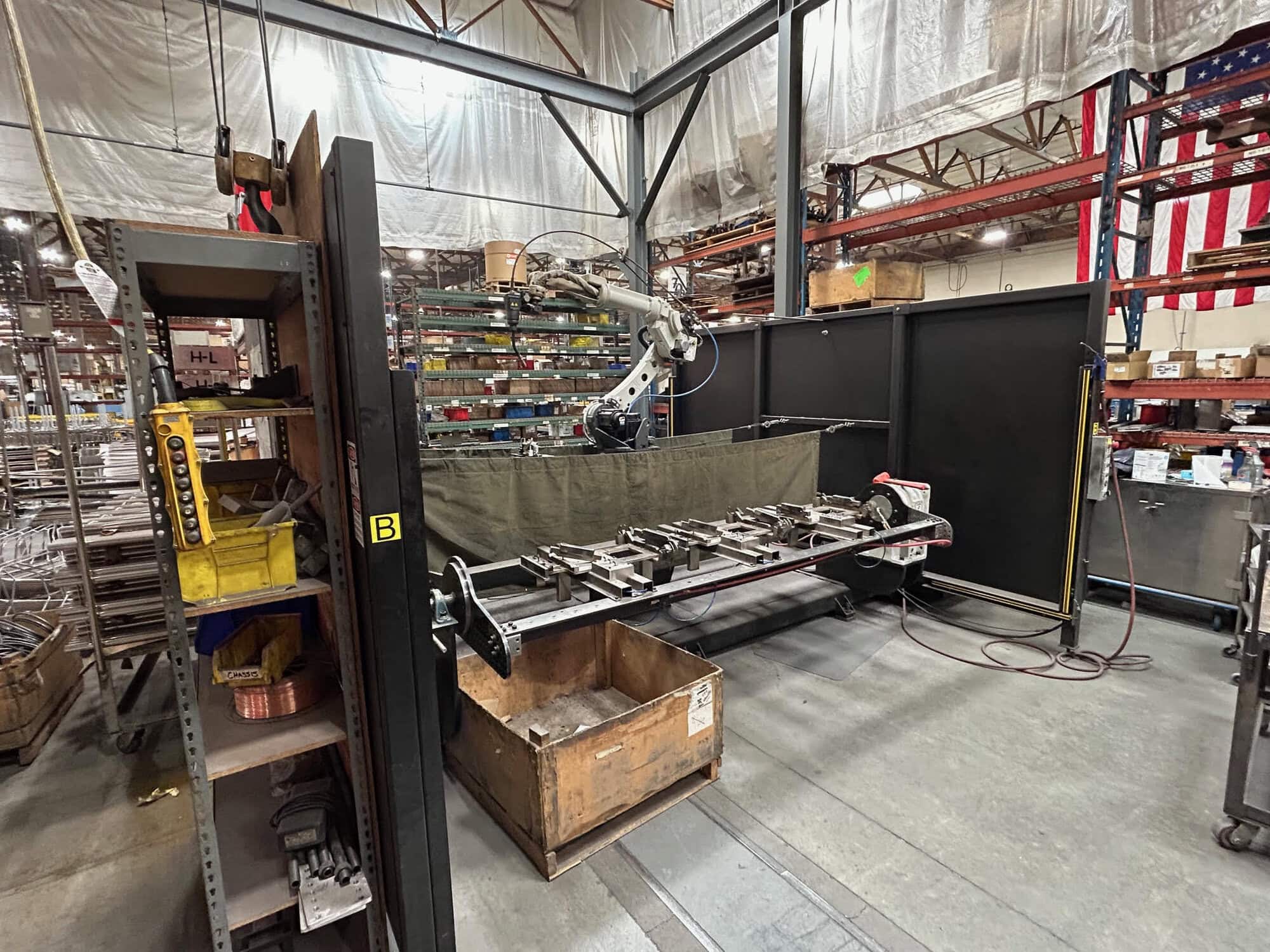Miller PerformArc PA1100SS Robotic Welding Cell, 2021 - Revelation ...