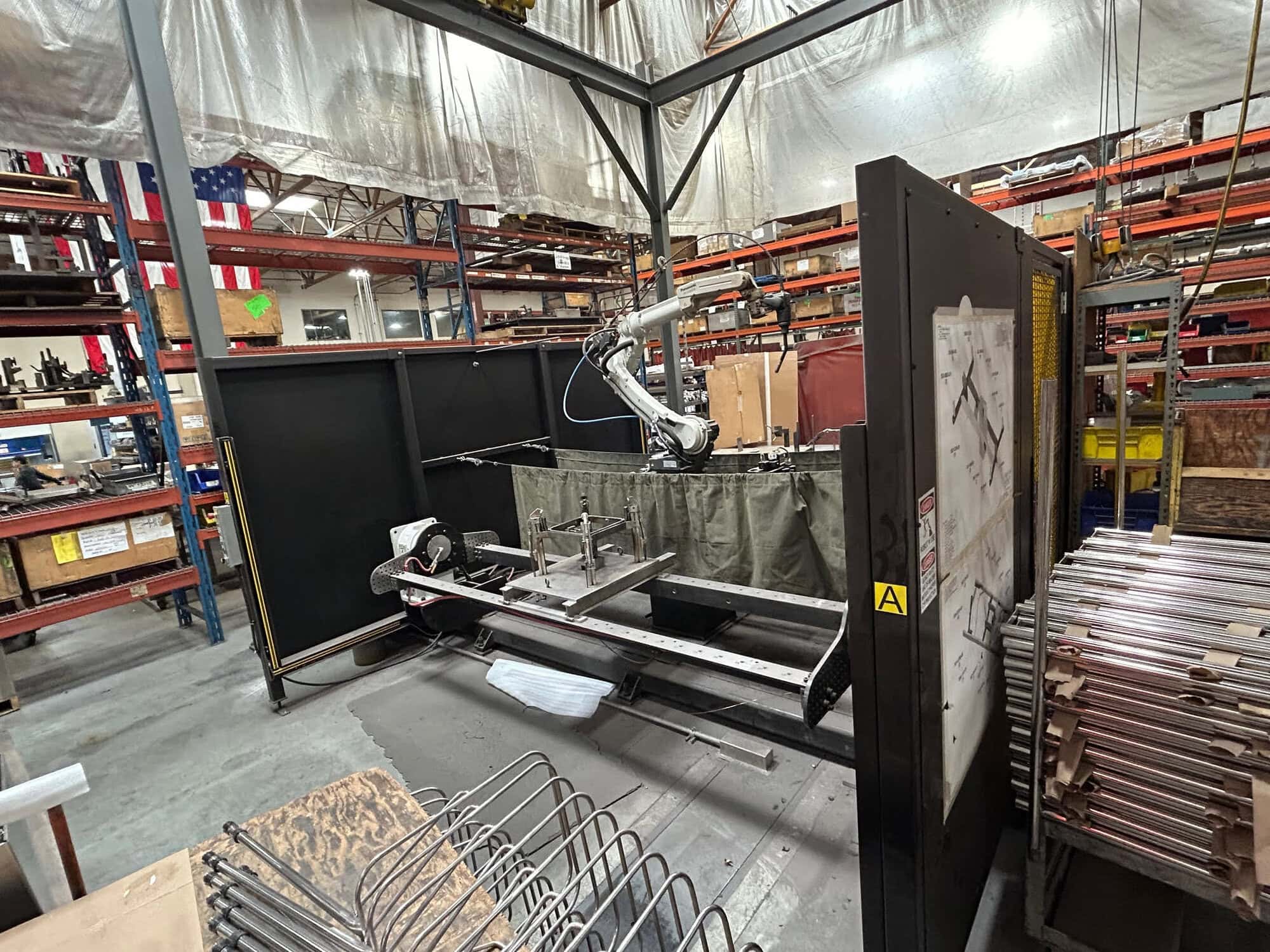 Miller PerformArc PA1100SS Robotic Welding Cell, 2021 - Revelation ...