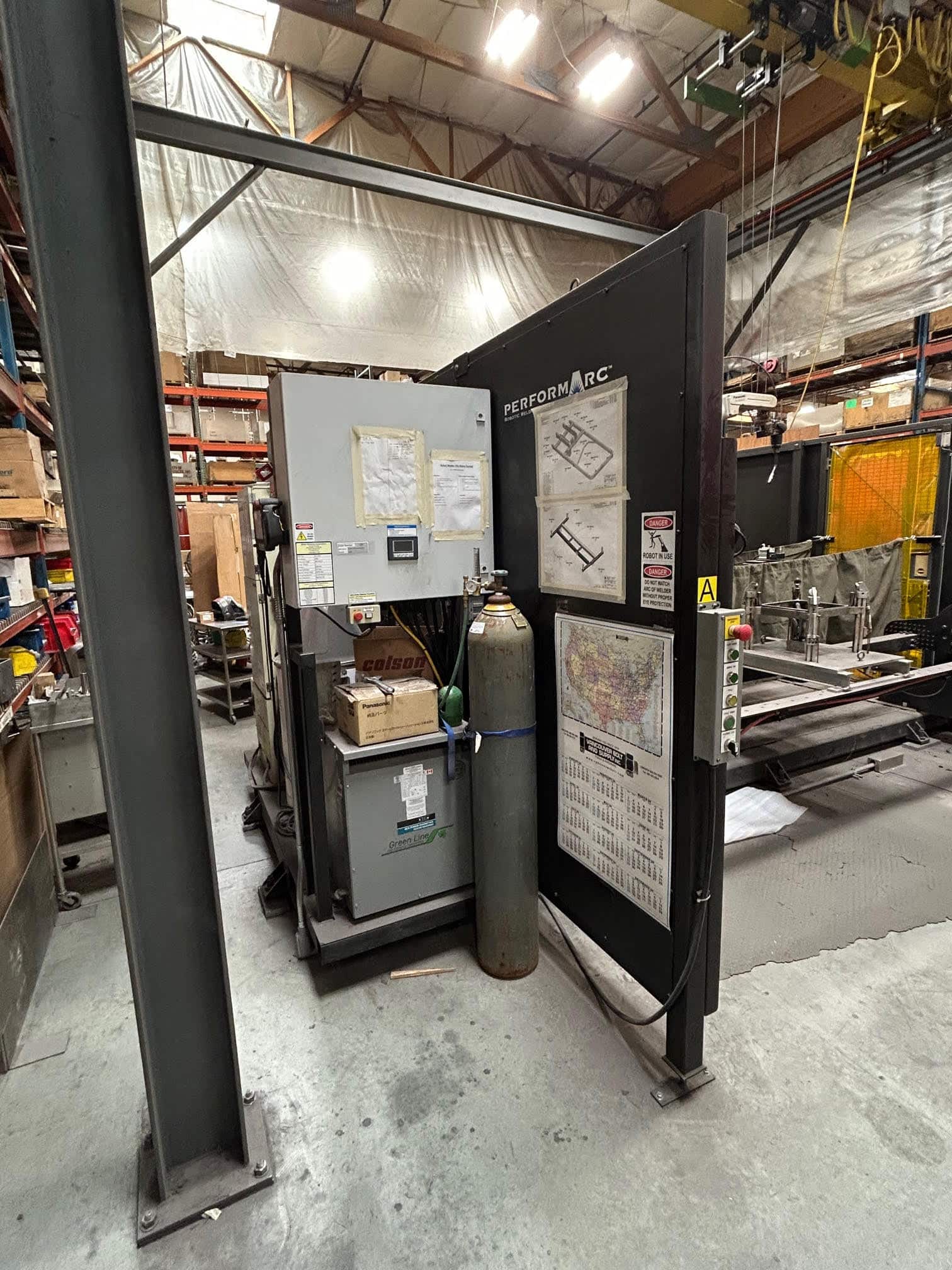 Miller PerformArc PA1100SS Robotic Welding Cell, 2021 - Revelation ...