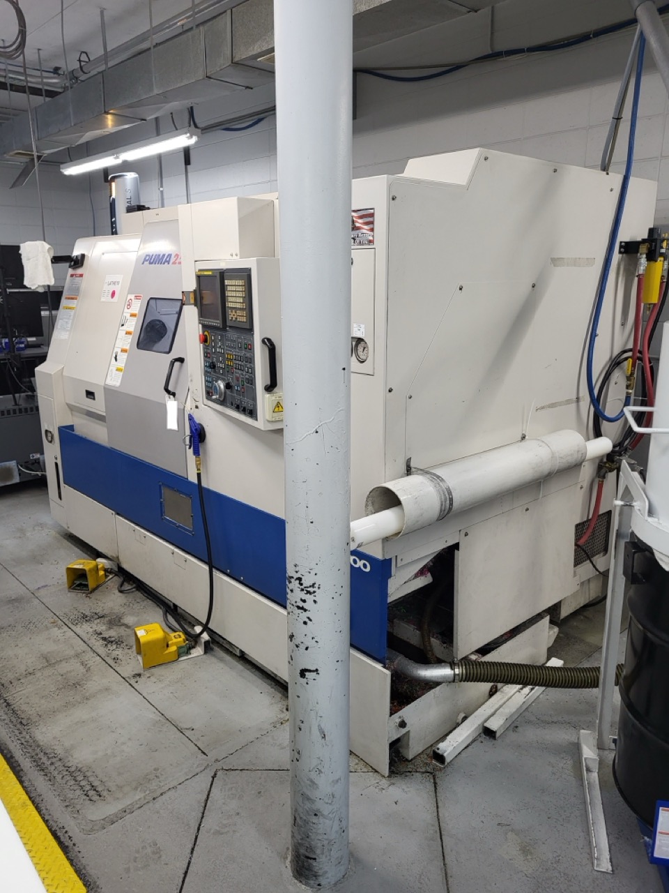Daewoo PUMA 2500SY Multi-Axis CNC Lathe, 2004 - Tool Setter, Sub ...